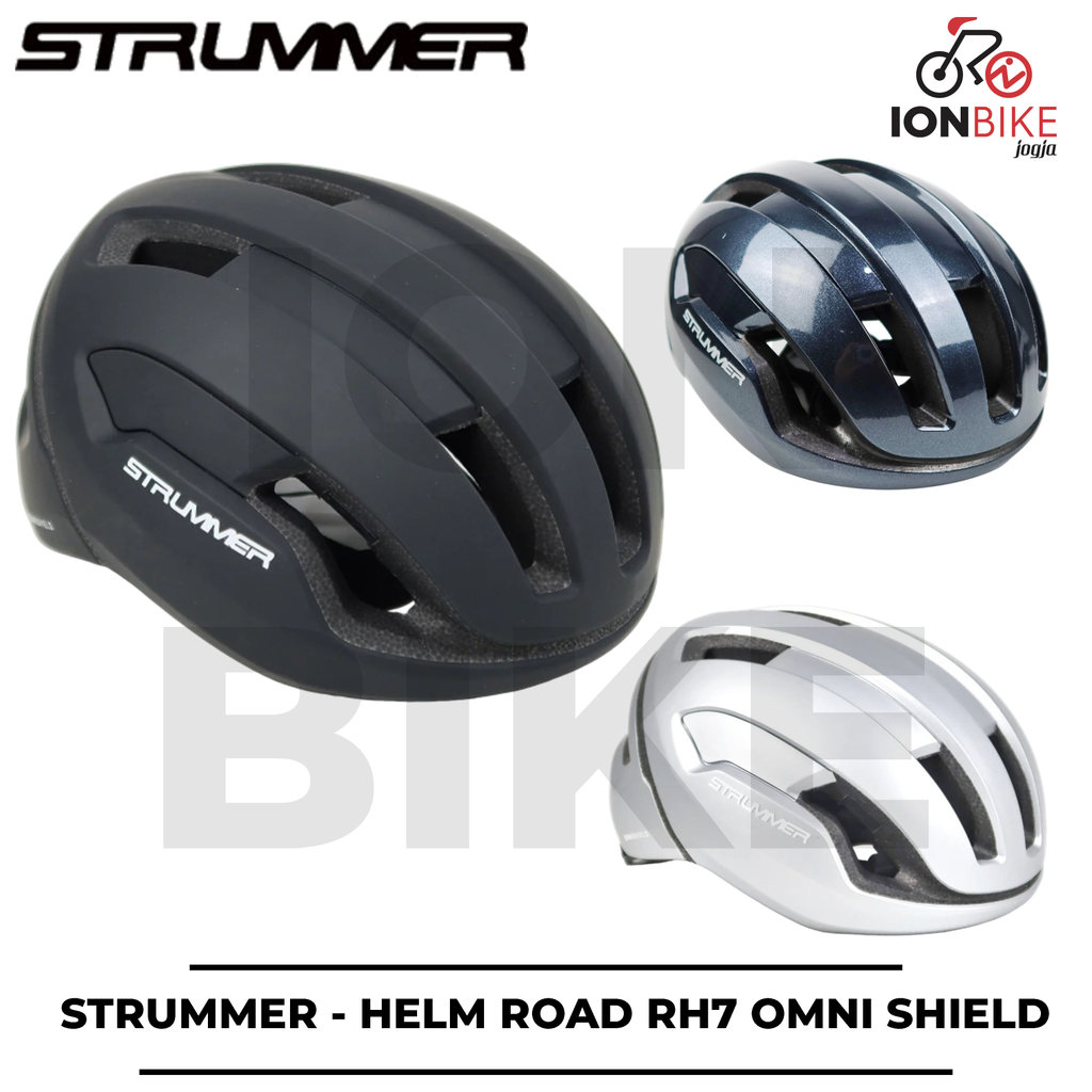 Jual Helm Strummer RH7 Omni Shield SUPERLIGHT Roadbike Sepeda Road Bike ...
