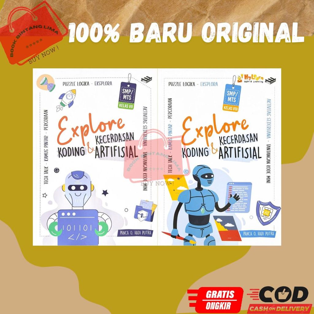 Jual Explore Koding dan Kecerdasan Artifisial KA 7 8 9 SMP/MTS Kelas ...