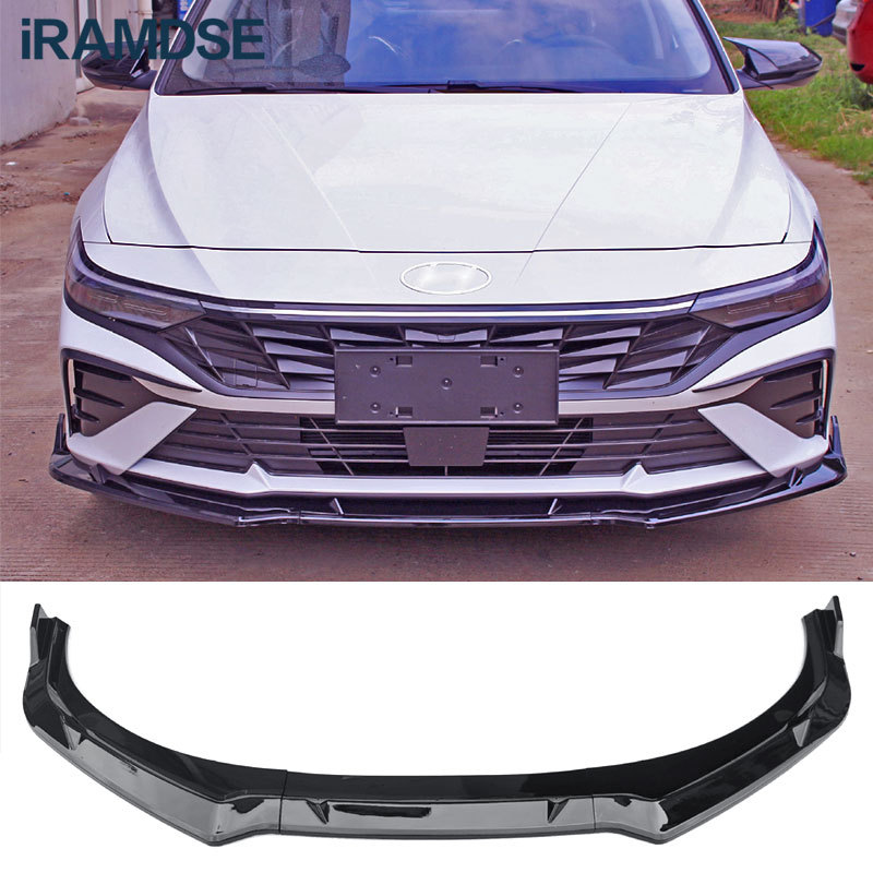 Jual Front Bumper Lip for Hyundai Elantra 2023 2024 2025 8th Generation ...
