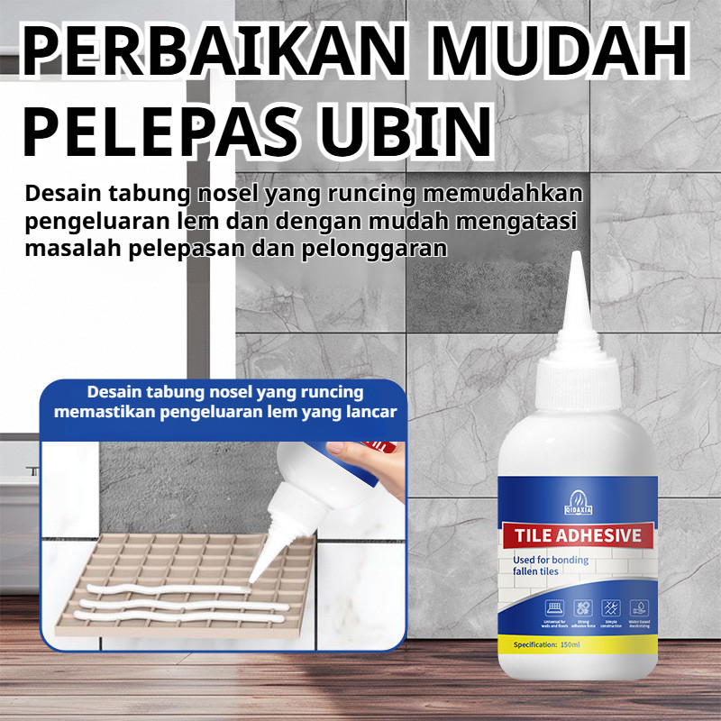Jual LEM KERAMIK SUPER KUAT /Lem Keramik/Cairan Tambal Keramik/Bahan ...