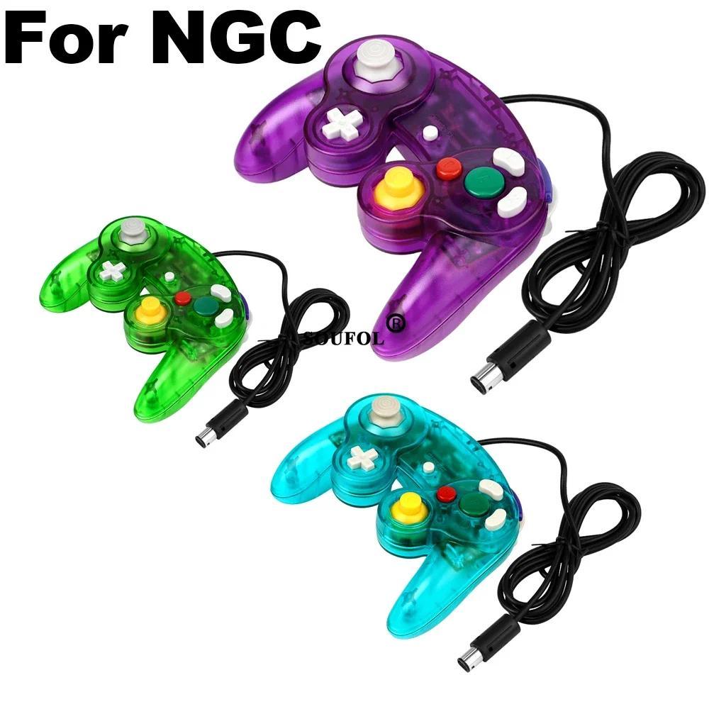 Jual New Wired Game Controller for GameCube NGC Single Button Wired Gamepad Joystick for NGC ...