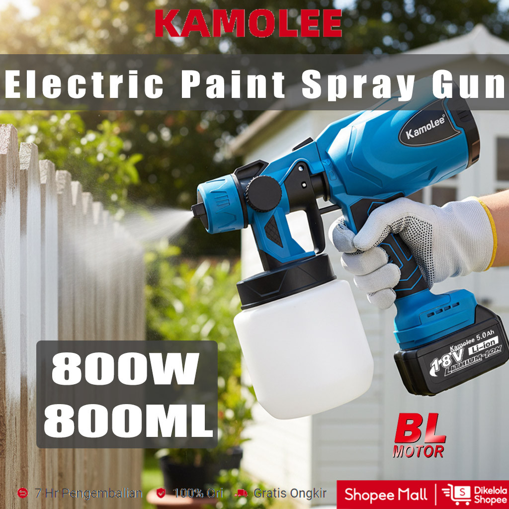 Jual Kamolee Sprayer Cat Listrik 800W/800ml, Dapat Digunakan Di ...