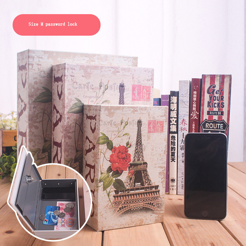 Jual 24x15cm Password Lock Safety Box Money Storage box Hidden Secret ...