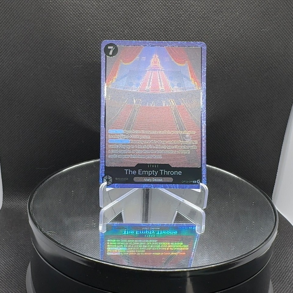 Jual One Piece TCG English Stage card The Empty Throne Imu Deck card ...