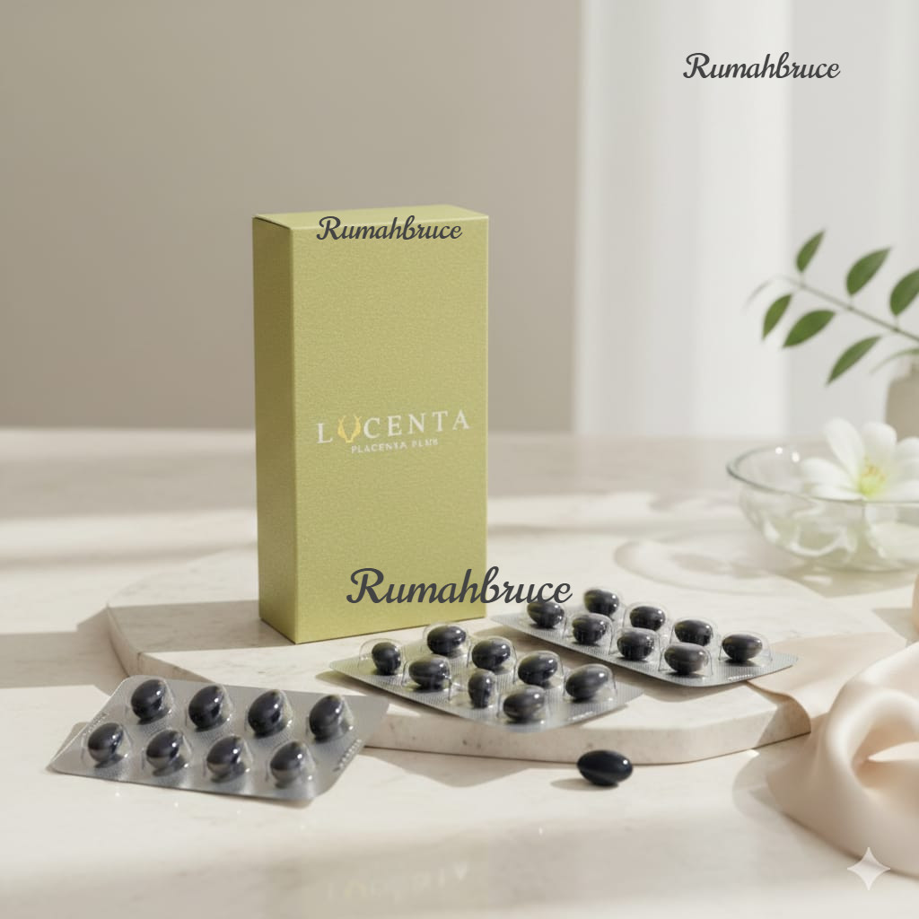 Jual Lucenta Placenta Rusa Asli untuk kesehatan kulit – 30 Kapsul ...