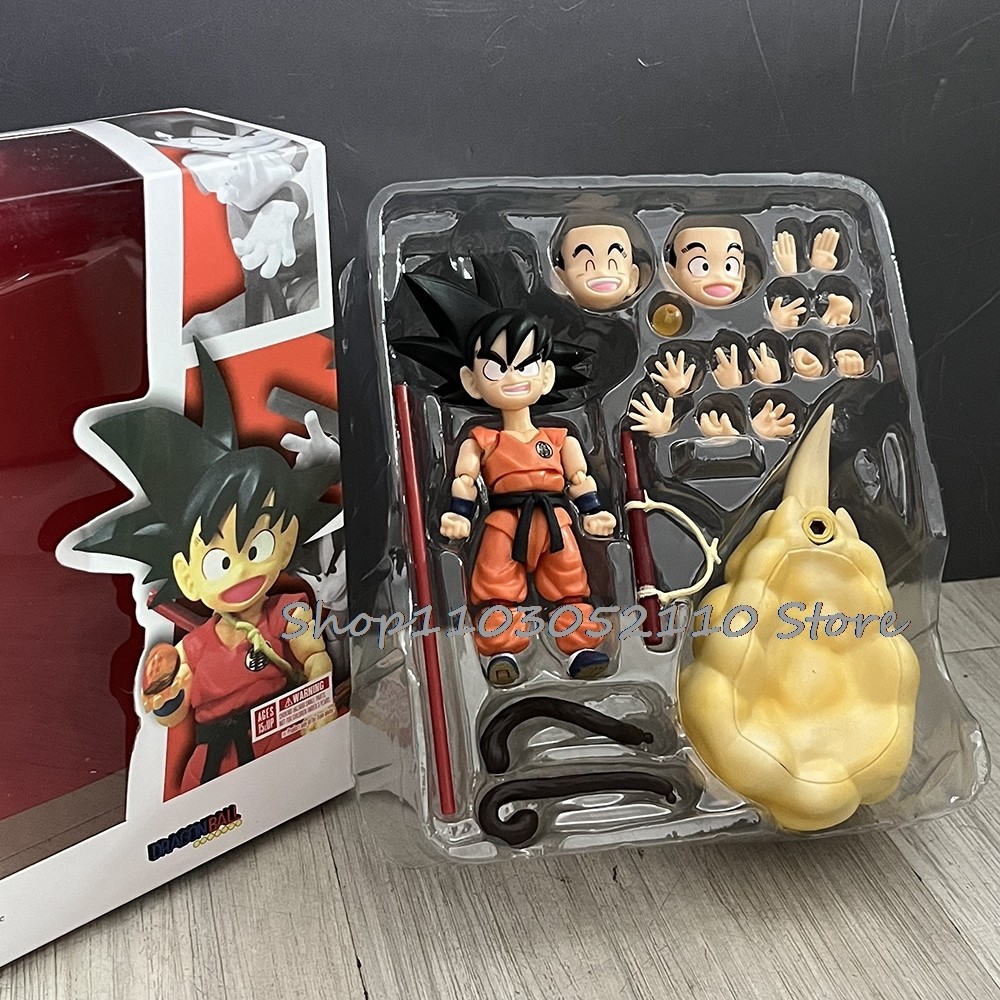 Jual Dragon Ball Z Son Goku Figure Anime SHF Goku Gk Somersault Cloud ...