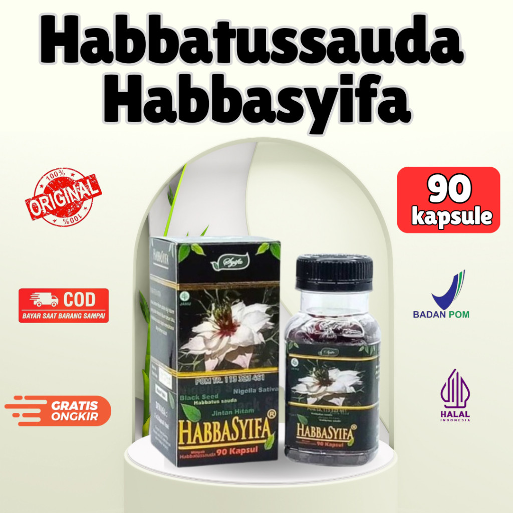 Jual Habbasyifa - Habatusauda Original Asli / Kapsul Minyak ...