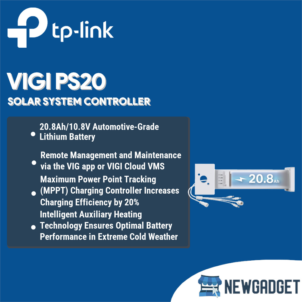 Jual TP-LINK VIGI PS20 SOLAR SYSTEM CONTROLLER | Shopee Indonesia