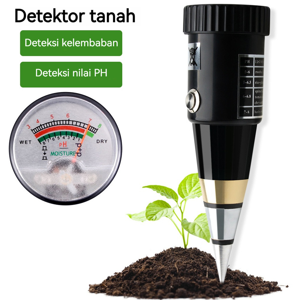 Jual COD Alat Penggukur Tanah 2 in 1 Pen Type PH Meter Soil Analyzer ...
