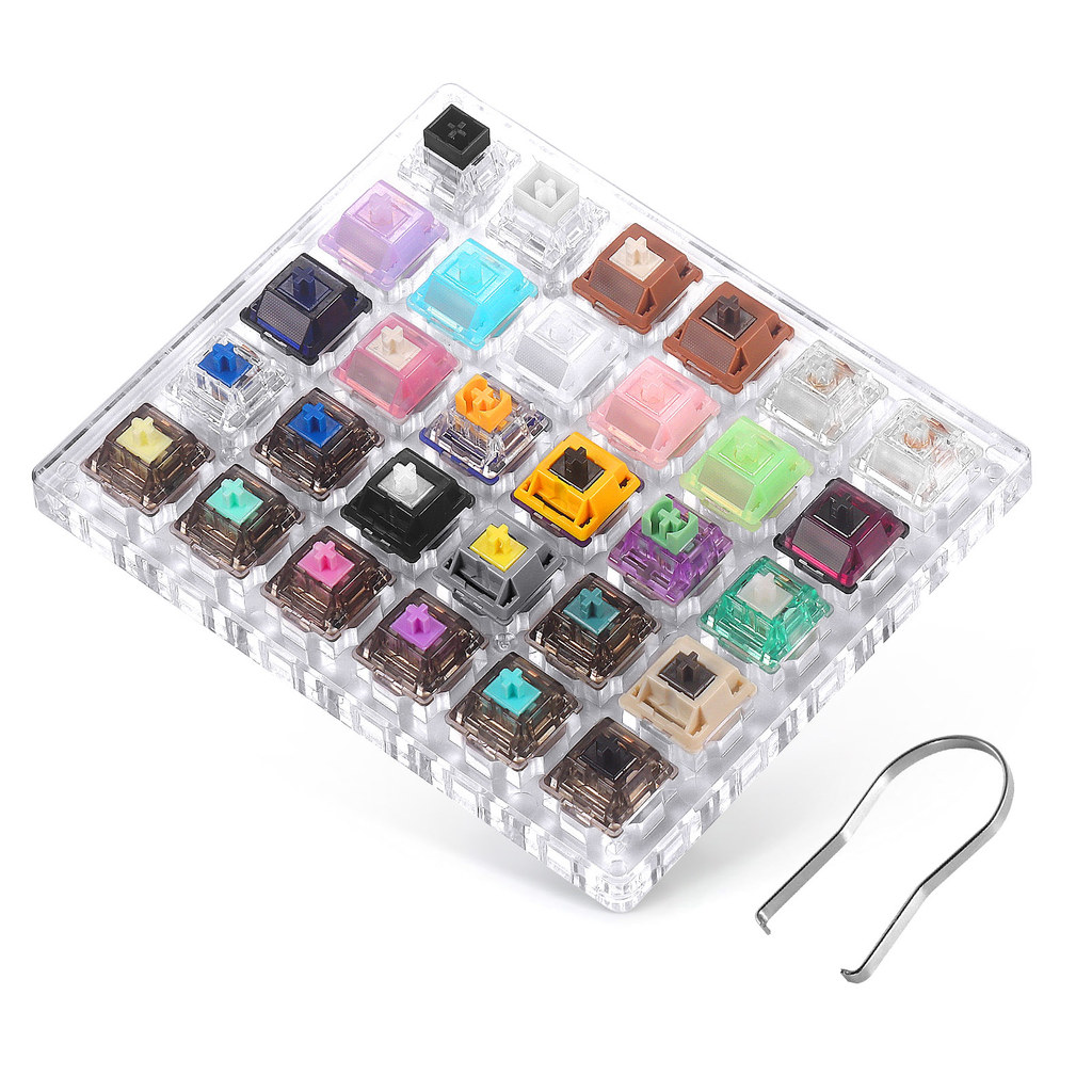 Jual DUROCK Keyboard Switch Tester, Keyboard Switch Sampler with Silent ...