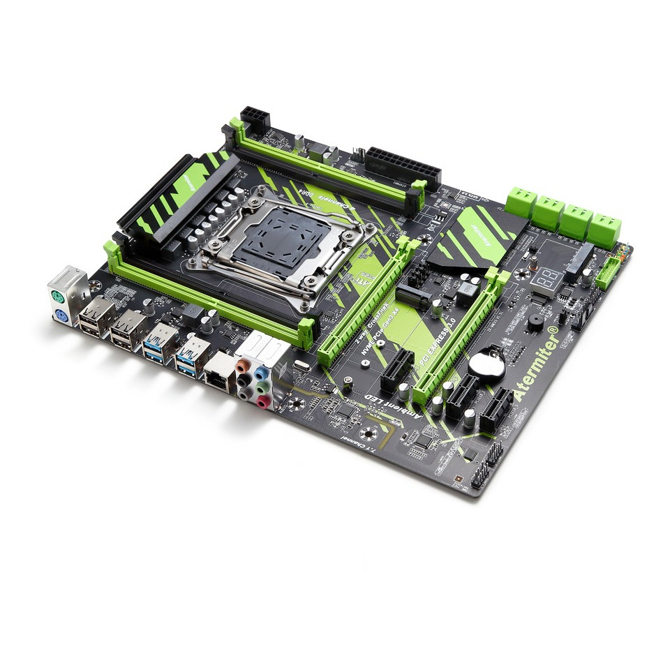 Jual Atermiter X99 D4 Motherboard Set with Xeon LGA20113 2680V4 CPU ...
