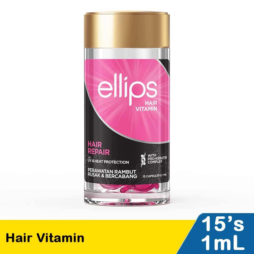 Jual ELLIPS HAIR VITAMIN HAIR REPAIR 15x1mL | Shopee Indonesia