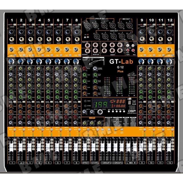 Jual MIXER AUDIO GT LAB G12/GT LAB G 12 12CH BY RDW ORIGINAL | Shopee ...