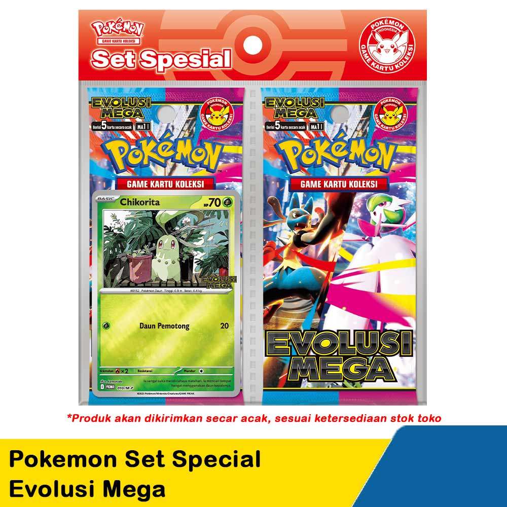 Jual POKEMON SET SPECIAL EVOLUSI MEGA 2'S | Shopee Indonesia