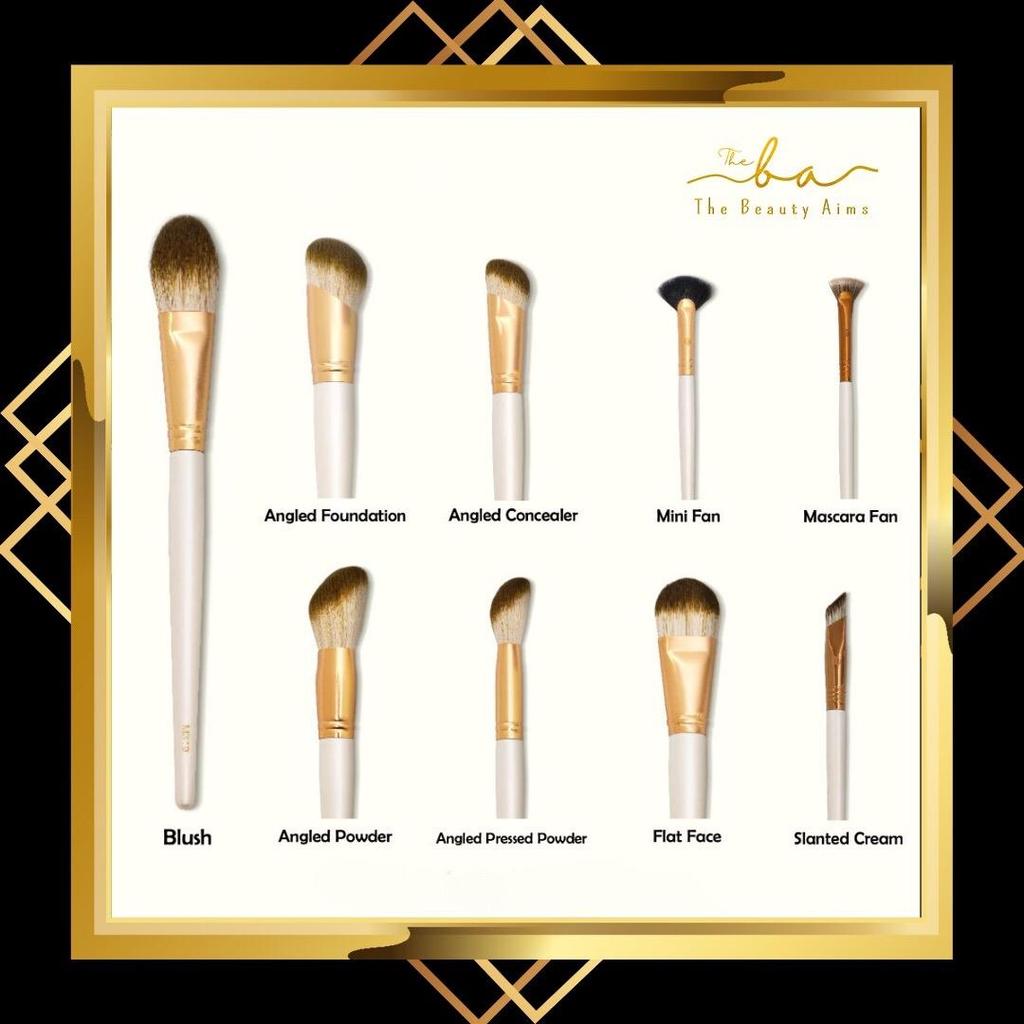 Jual MUAQ Macro Brush Satuan / Muaq Macro Brush Set Putih | Shopee ...