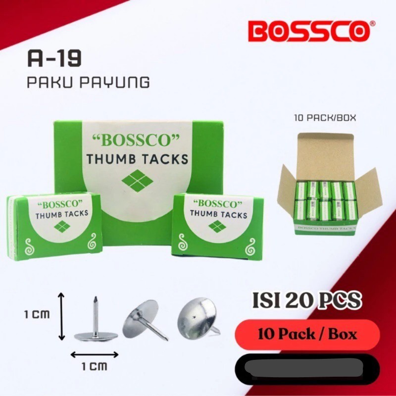 Jual Paku Payung Kecil Thumb Tacks Untuk Kertas Foto Dan Catatan ...