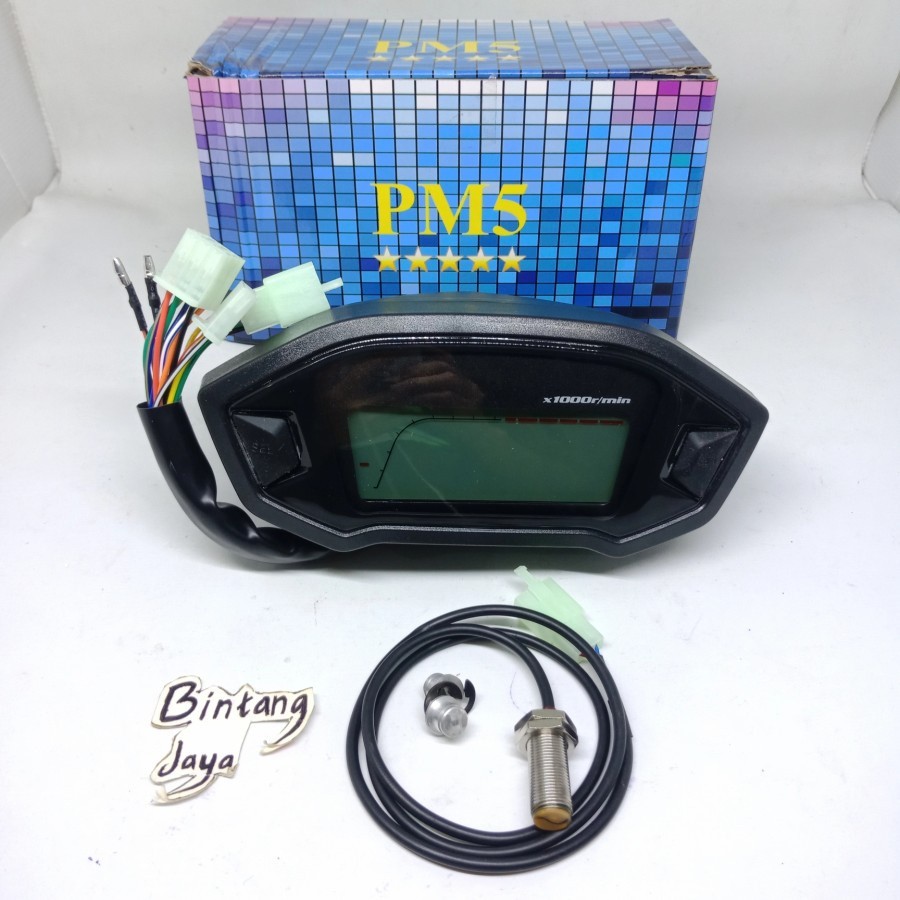Jual Speedometer replika koso digital RX3 2X 1000 KAWASAKI PLUS SENSOR ...