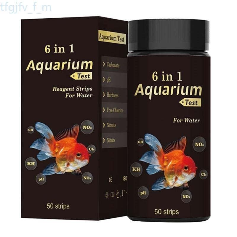Jual 50 PCS Strip Uji Akuarium 6 in 1 Strip Uji Tangki Ikan Strip Uji ...