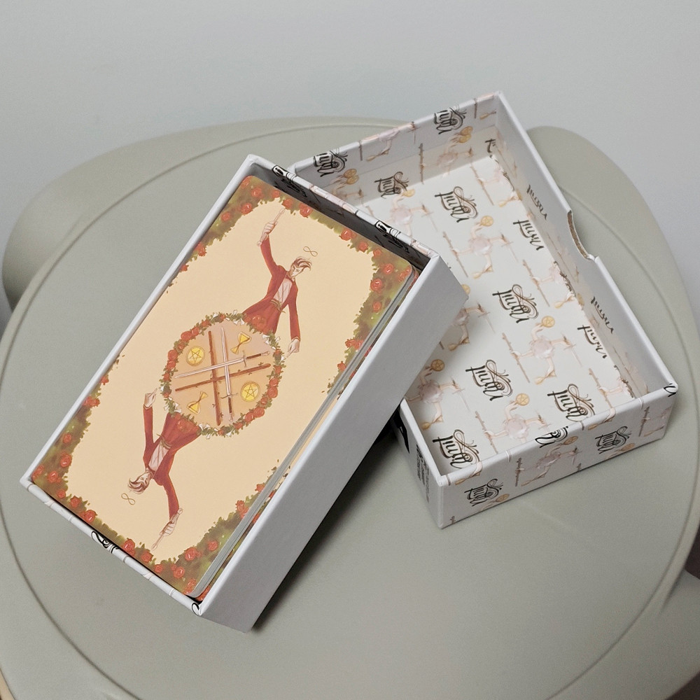 Jual Manga Tarot in Rigid Box 12*7cm 90 Pcs Cards (78 Pcs Tarot Cards ...
