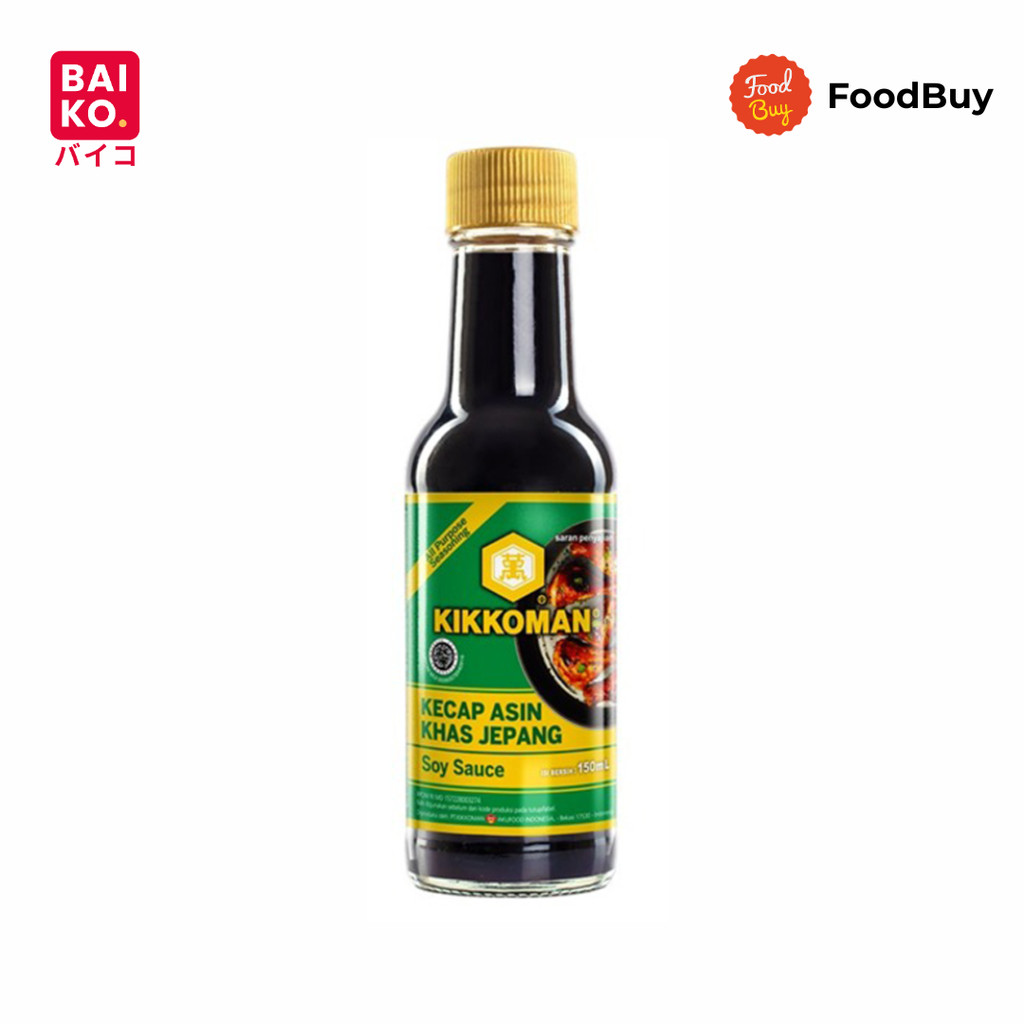 Jual Kikkoman Soy Sauce Kecap Asin Khas Jepang 150 ml | Shopee Indonesia