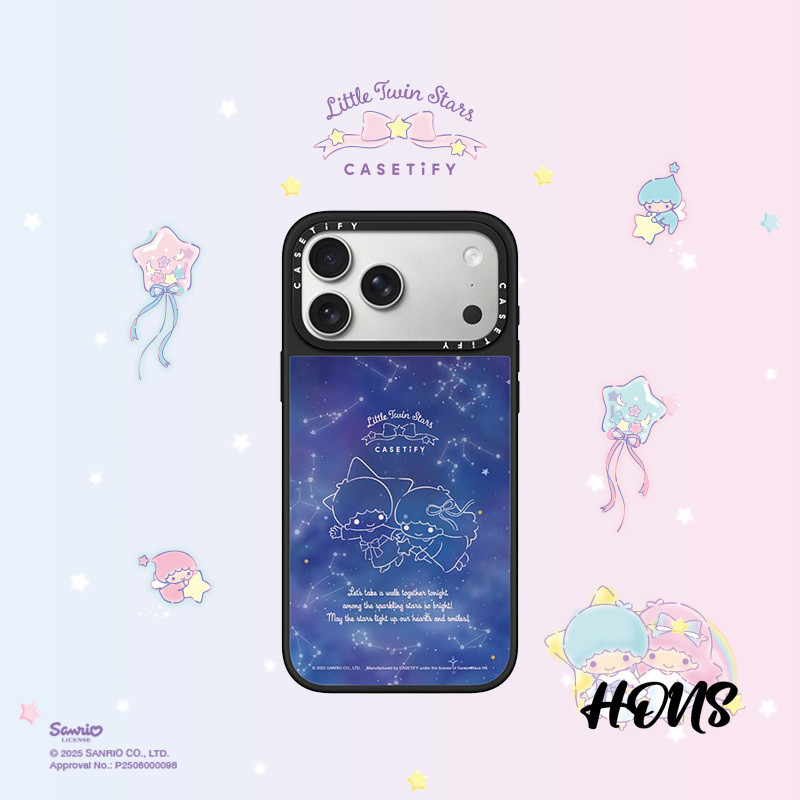 Jual Little Twin Stars X CASETiFY Twin Star Joint Star Journey Is ...