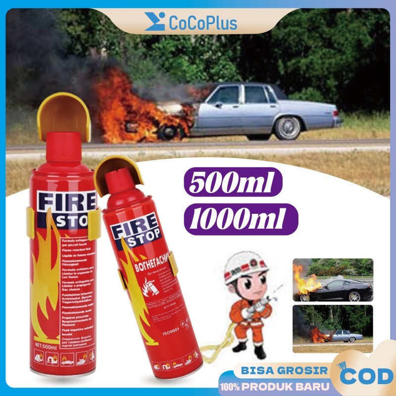 Jual Mini Apar Ringan 1000ML Car Fire Extinguisher Portable Fire Stop ...