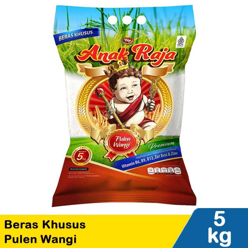 Jual ANAK RAJA BERAS KHUSUS PULEN WANGI 5Kg | Shopee Indonesia