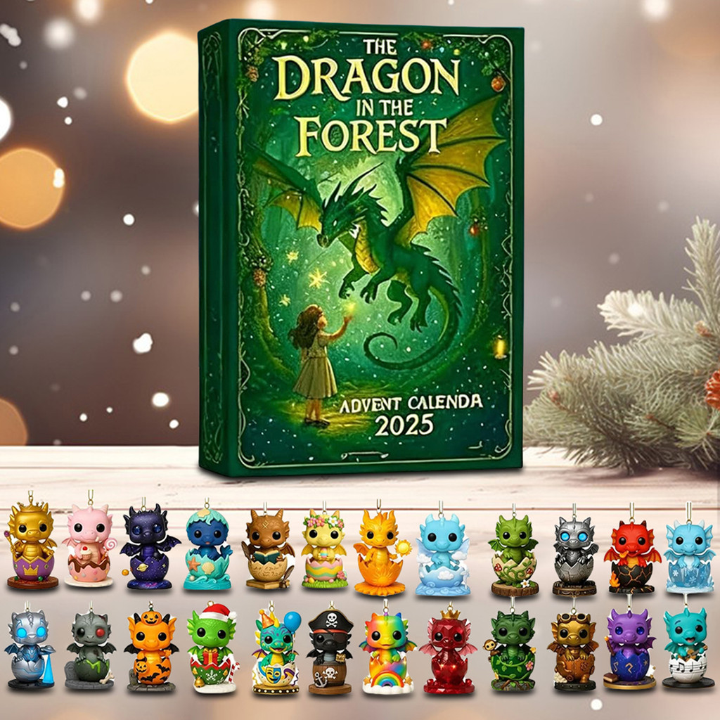 Jual Advent Calendar Countdown Calendar Dragon in The Forest Random Box ...