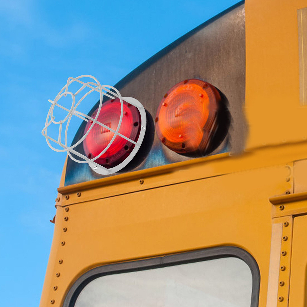 Jual 2pcs Industrial Lamp Cage Guard For Signal Warning Lights ...