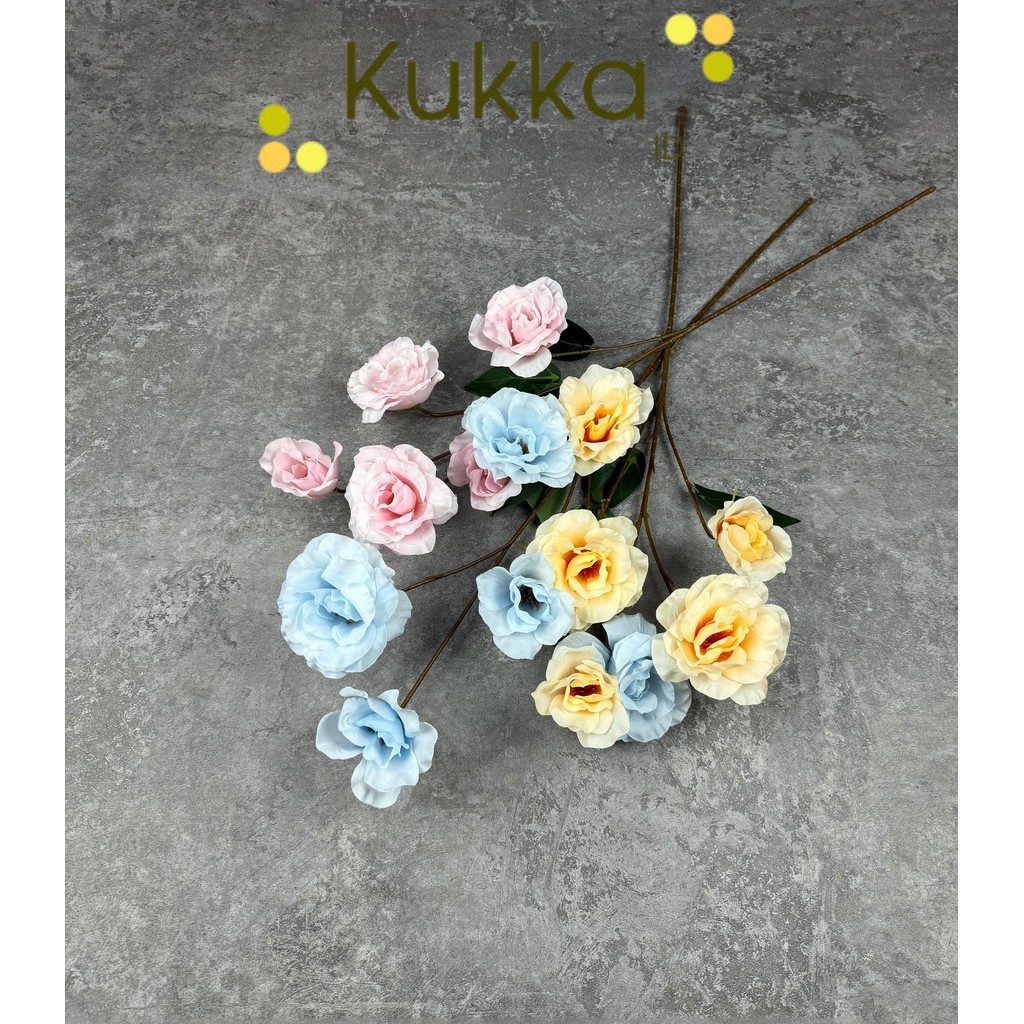 Jual KUKKA - C77 PLATY (x5) Bunga lonceng Kain Sutra 76CM ARTIFICIAL ...