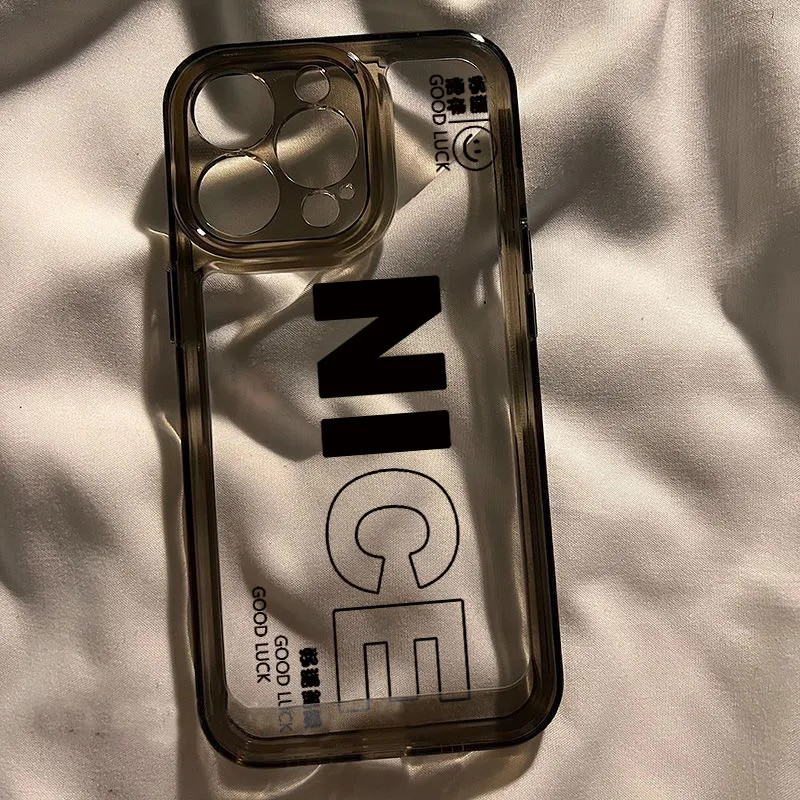 Jual Casing ponsel Motif Huruf NICE cocok untuk infinix hot 50 hot 50 ...