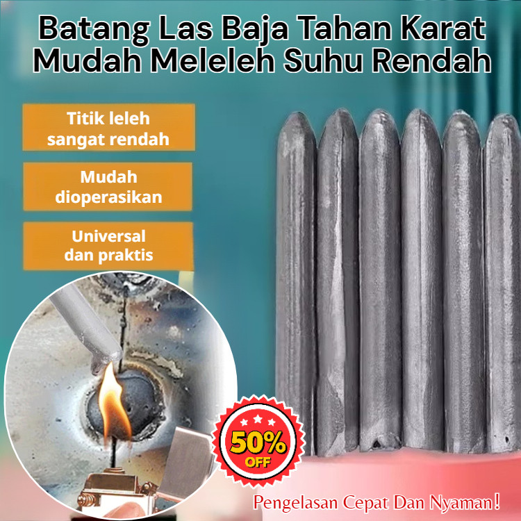 Jual [Pengiriman Cepat 24 Jam] Batang Las Elektroda Suhu Rendah ...
