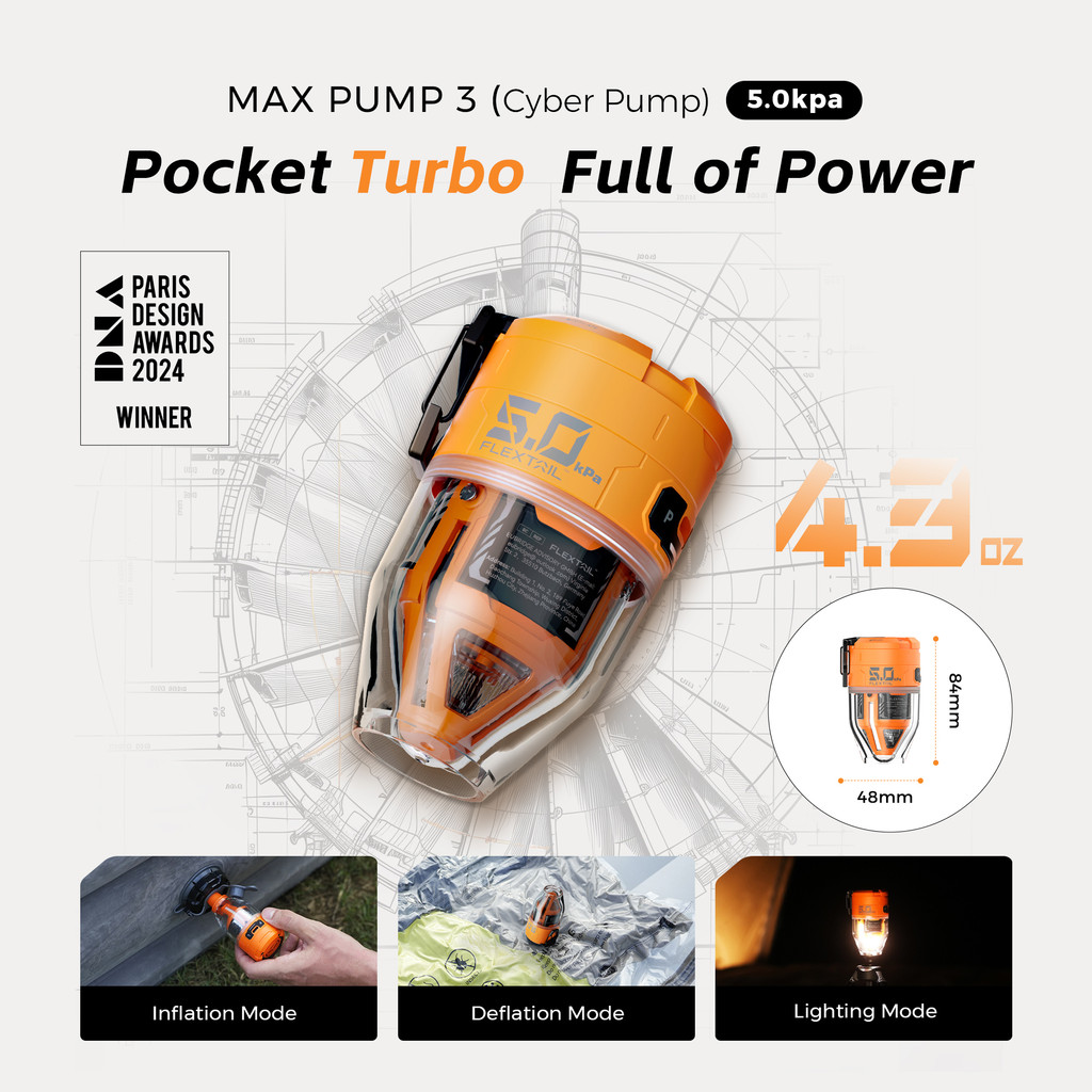 Jual FLEXTAIL MAX PUMP 3 - Electric Air Pump, Portable Camping Pump ...