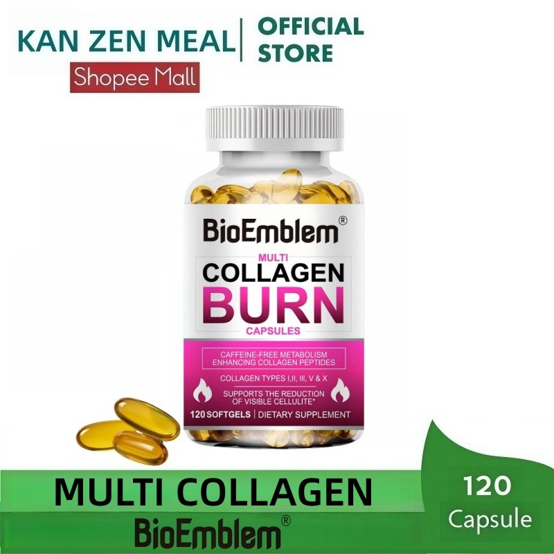 Jual KAN ZEN MEAL Multi Collagen Burn: Multi-Type Hydrolyzed Protein ...