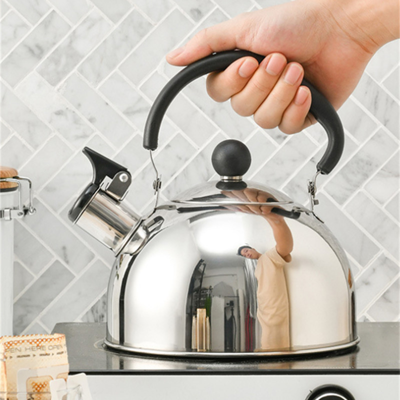 Jual 25L Stainless Steel Whistling Kettle Teapot Stove Whistle Kettles ...