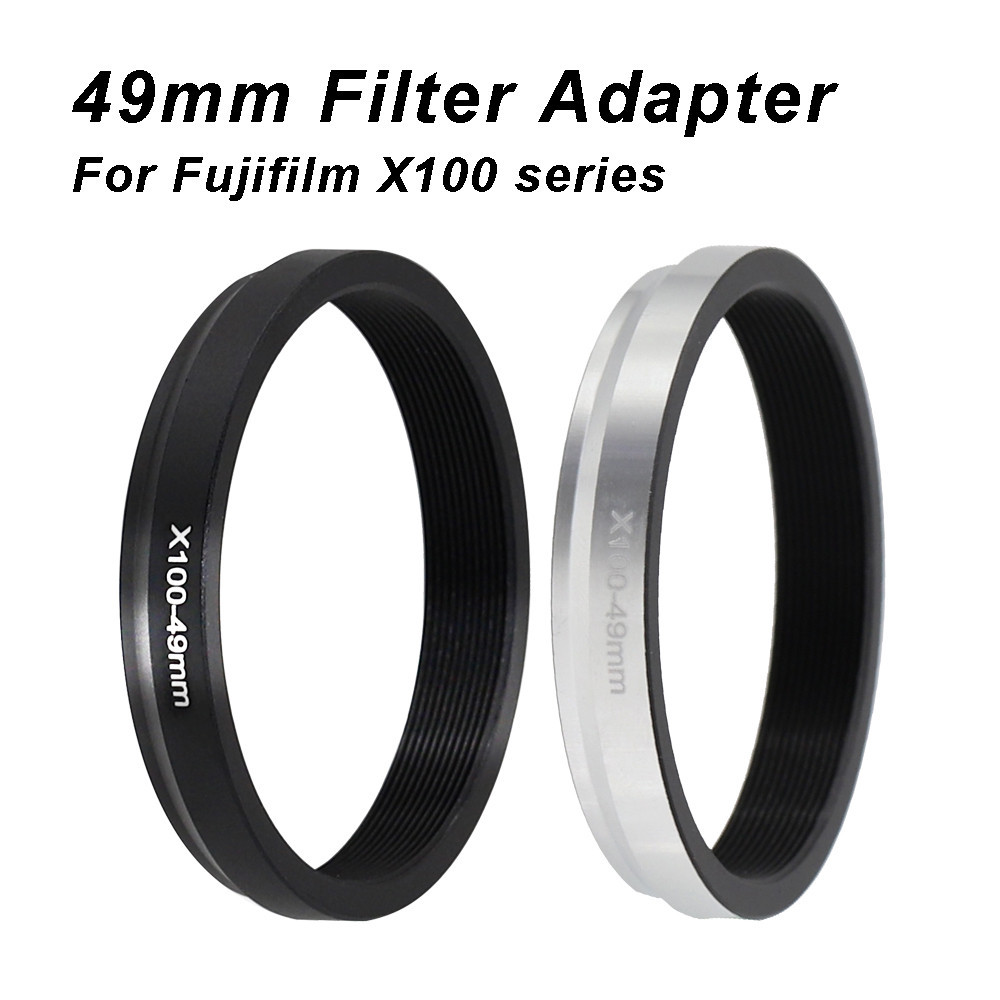 Jual 49mm Filter Adapter Ring for Fujifilm X100 series camera X100 ...
