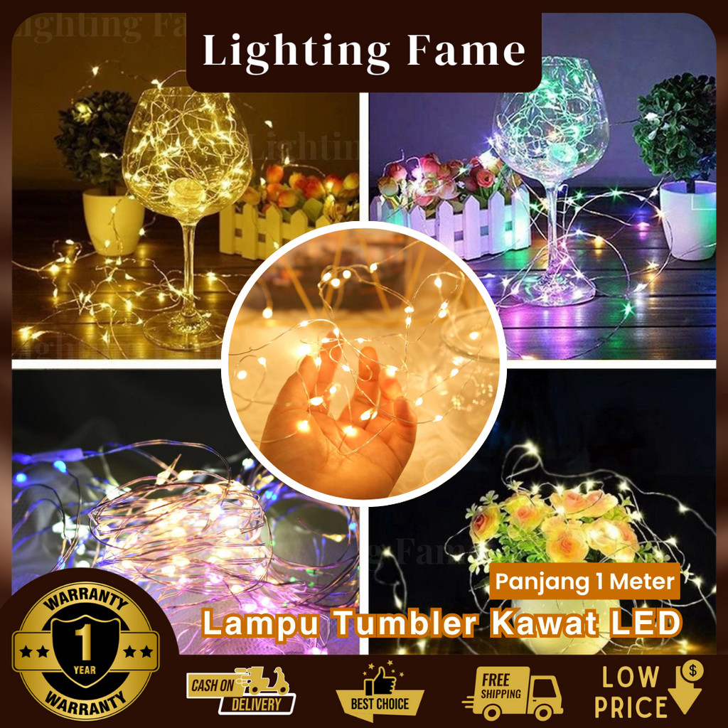 Jual LIGHTING FAME **GARANSI 1 TAHUN** LAMPU HIAS TUMBLR LAMPU KAWAT ...