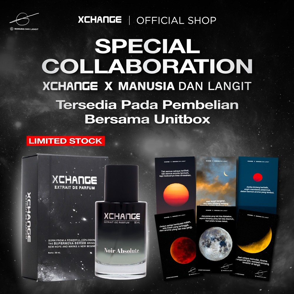Jual Xchange Extrait de Parfum – Special Collaboration Manusia & Langit ...