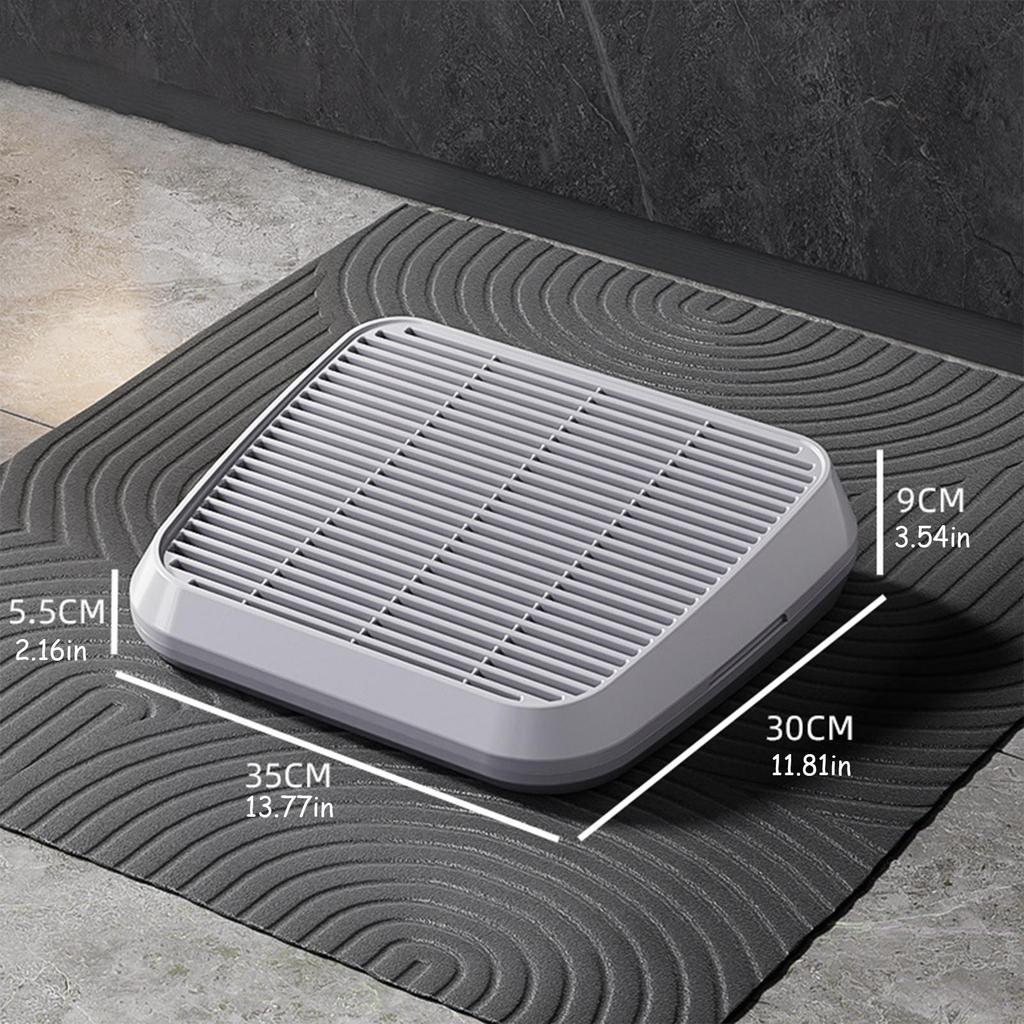 Jual Litter Box Step Cat Litter Catcher Ramp Box Double Layer Elevated ...