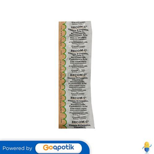 Jual Becom C Strip Isi 10 Kaplet | Shopee Indonesia