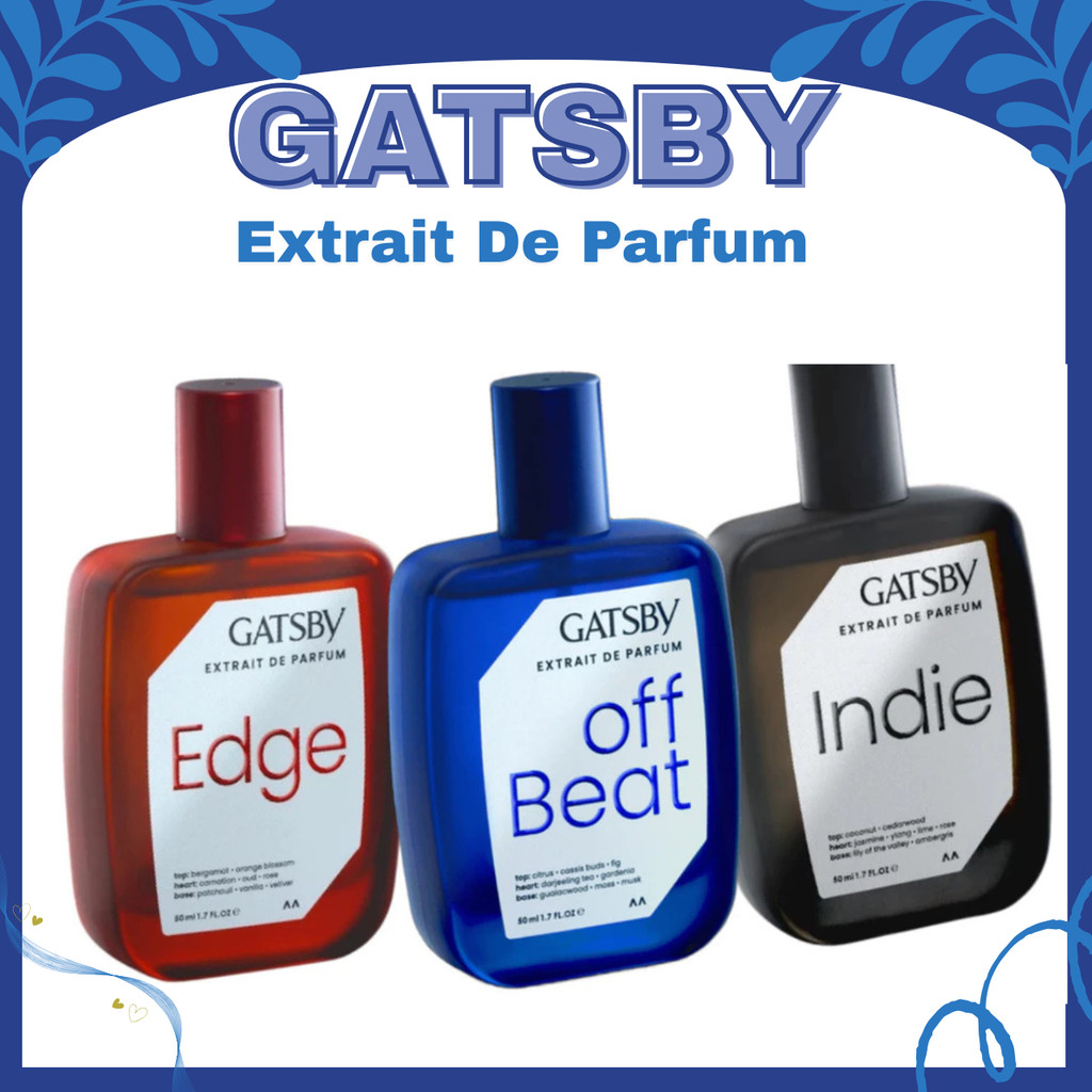 Jual Gatsby Extrait De Parfum 50ml/Parfum Pria | Shopee Indonesia
