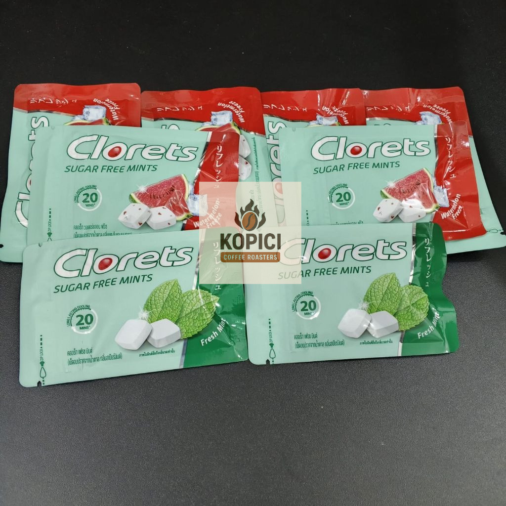 Jual Permen Clorets Sugar Free Fresh Mint dan Watermelon. | Shopee ...
