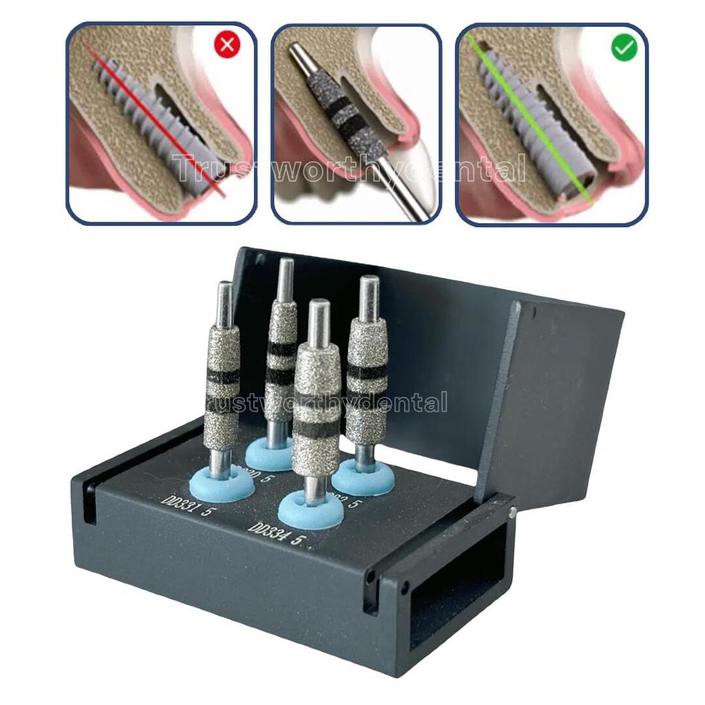 Jual Dental Bone Track Drill Kit Implant ertion Place Guided Neck ...