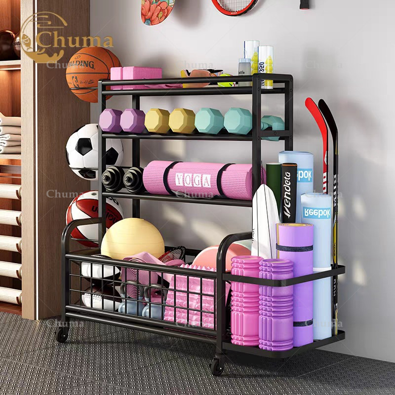 Jual 100% Besi Rak Peralatan Olahraga 60/120cm Sport Storage ...