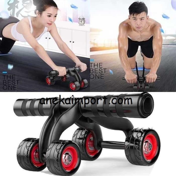 Jual sport_top Roller Fitness Power Wheel Alat Abs Perut Sixpack ...