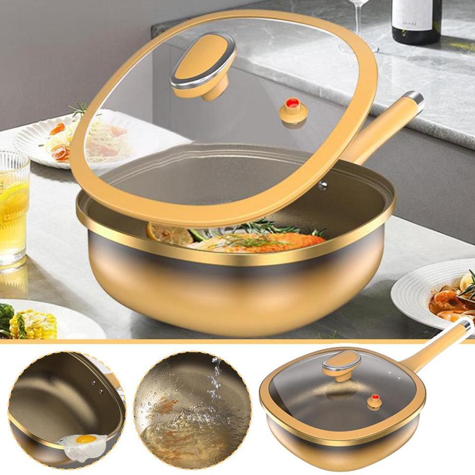 Jual NonStick Pan Frying Pan Wok Pan Home Steak Skillet Pancake Fried ...
