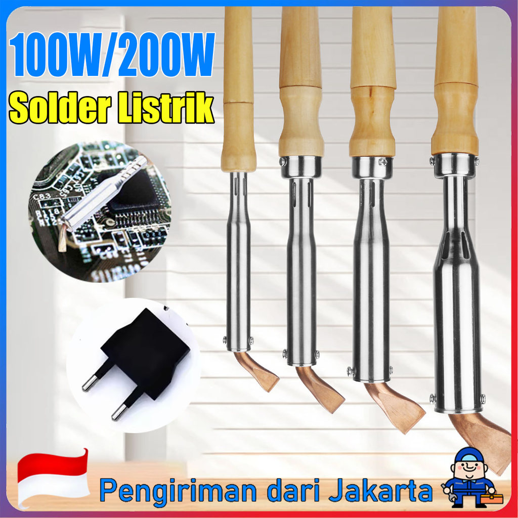 Jual Solder Listrik 200 / 150 / 100 Watt / Soldering Iron / Solder ...