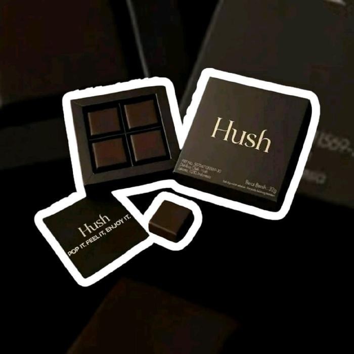 Jual Hush Chocolate 1 Box Dark Chocolate for Couple 32 Gram 1 Box Isi ...