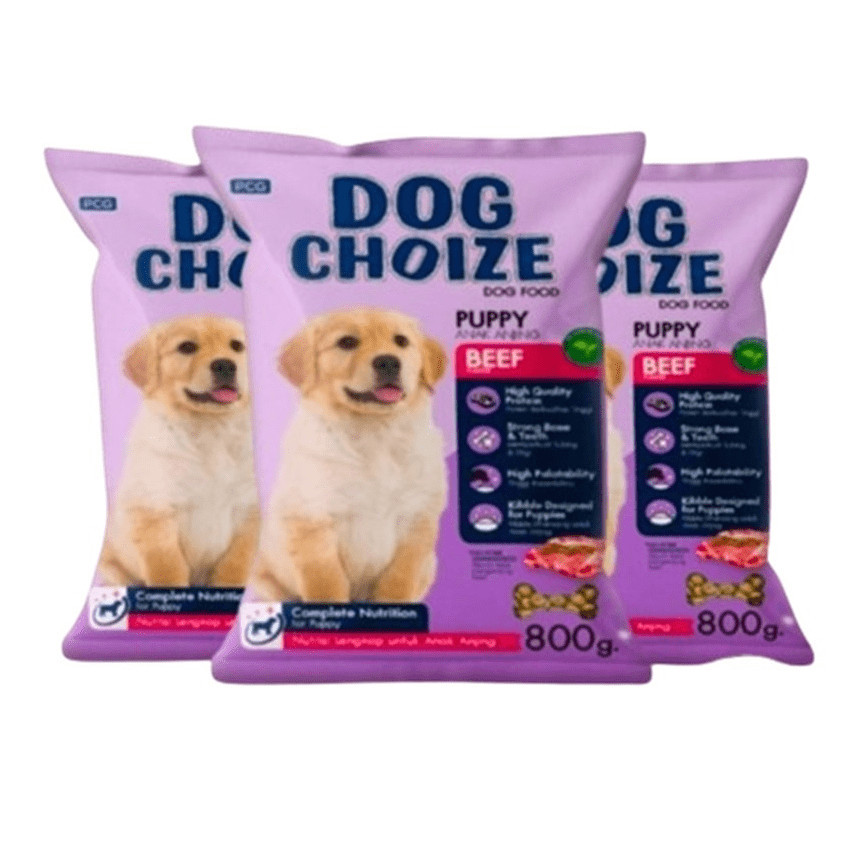 Jual Dog choize puppy 800g pakan anjing puppy | Shopee Indonesia