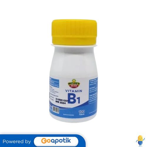 Jual Nature'S Boss Vitamin B1 Botol 50 Tablet | Shopee Indonesia
